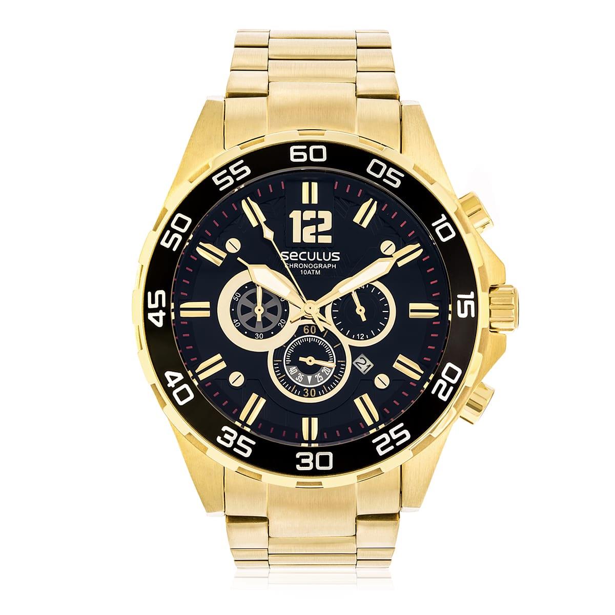 Relógio Masculino Seculus 20372GPSVDA1 | JoiasVIP | Joias VIP