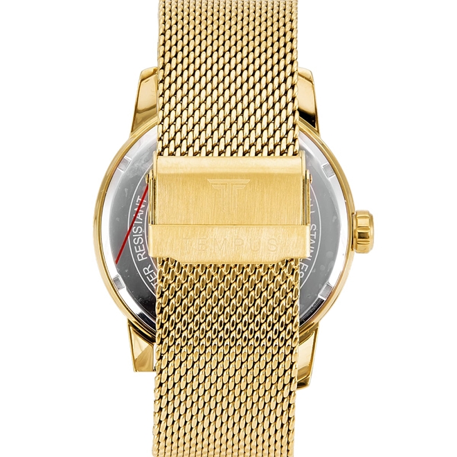 Relógio Tempus Gold Black ZW20225U